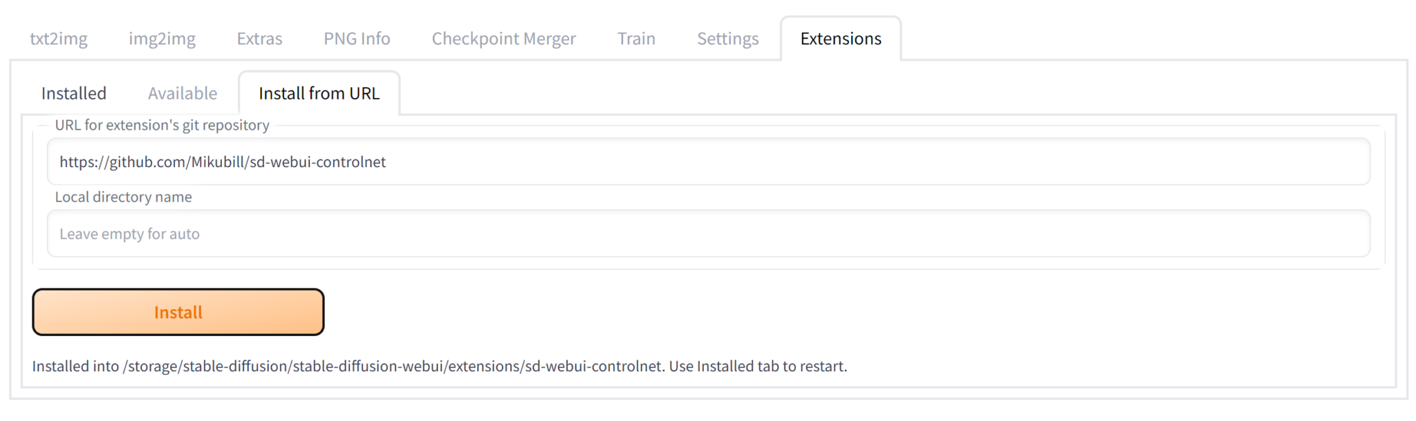【AUTOMATIC1111 on Paperspace Gradient】ControlNetをインストールして実行する - えぬの備忘録
